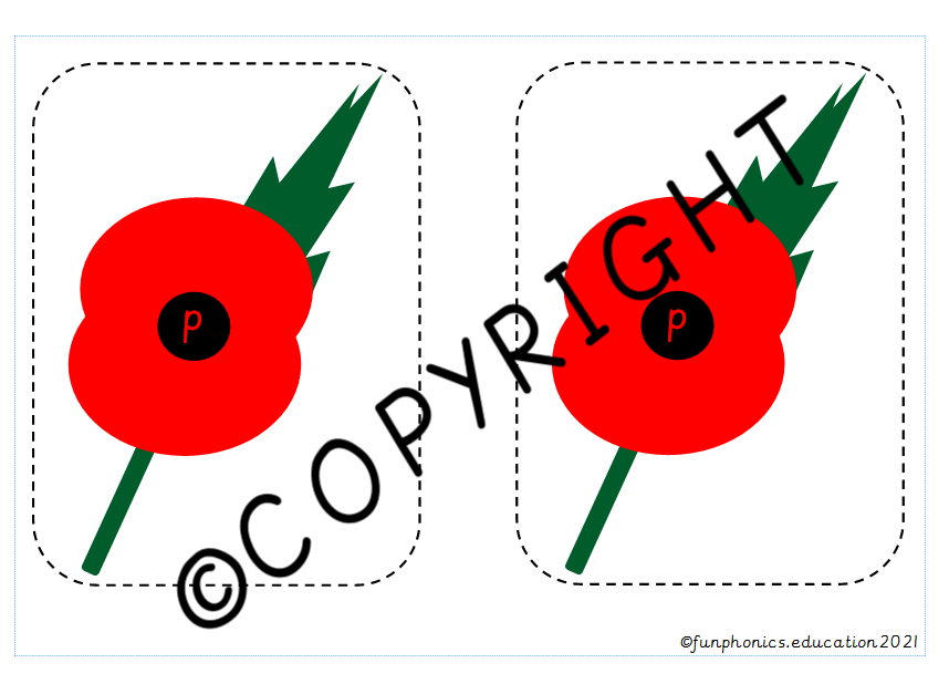 Phase 2 Poppy Pairs - Fun Phonics